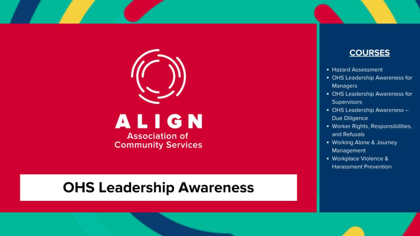 ALIGN OHS Leadership Awareness Series Online Training - ALIGN ...